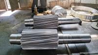 China Forging Steel Pinion Helical Gear Grinding Input Shaft 17CrNiMo6 62 HRC for sale