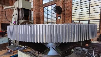 China Customized Alloy Steel Girth Gear Pinion Module 10-30 for Dryer Equipment for sale
