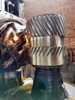 China Steel Double Helical Gears for Industrial Machinery Module 1.0-10.0 Custom Center Distance for sale
