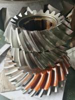 China 20 Teeth Spiral Carburizing Bevel Gears 2.5 Radial Pitch DIN 6 Accuracy Grade 60mm Bore for sale