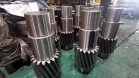 China CNC Machined Transmission Gear Shaft Steel Custom Weight ±0.01mm Tolerance for sale