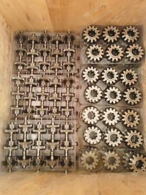 China 20 Teeth Metal Spur Gear 30mm Hub Diameter 80mm OD for Power Transmission for sale