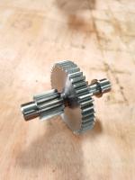 China 10mm Bore 20 Teeth Metal Spur Gear 40mm Pitch Diameter for Industrial Transmission for sale