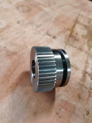 China 20° Pressure Angle Metal Spur Gear 30mm Hub Diameter Module 2 for sale