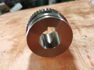 China Steel Rack and Pinion Gear 20 Teeth 5mm Bore 0.1kg Blackening 50mm Length for sale