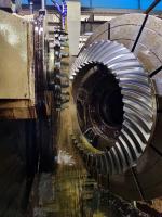 China Alloy Steel Spiral Bevel Gear 22 Module SAE 4320 Gleason Milling Grinding for sale