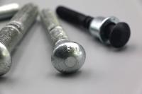 China Zinc Plated Steel Lock Bolts 64mm x 19mm for Heavy Duty Connections for sale
