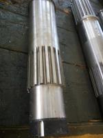 China Alloy Steel Spline Gear Shaft 45° Helix Angle Ra0.4 Roughness Forging for sale