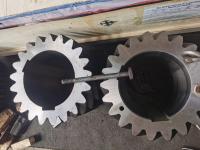 China Customized ISO 8-9 Grade 2200mm Length High Precision Herringbone Gear for sale