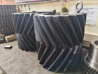 China Customized ISO 8-9 Grade 2200mm Length High Precision Herringbone Gear for sale