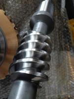 China 395mm Tip Diameter Worm Shaft and Worm Gear with 0.2kg Weight | ISO 6 Grade Precision Transmission Components for sale