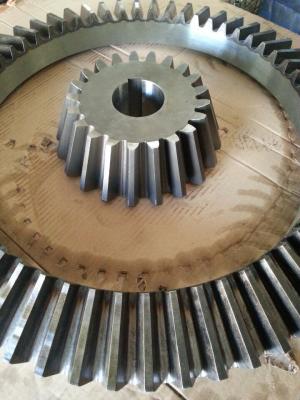 China Carburizing Pinion Straight Bevel Gear For Cone Crusher Mining Equipment for sale