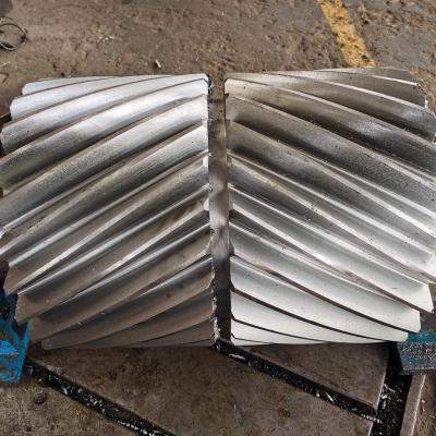 China Double Helical Gear HRC58-62 30°/45° DIN Class 4 for Industrial Machinery for sale
