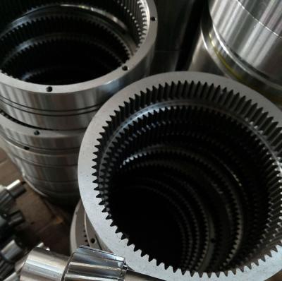 China Forging Steel Internal Spur Gear 0.5-25 Module with 650 HV Hardness for Planetary Drive Systems for sale
