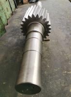 China 17 Module ISO 6 Grade Left Hand Helical Gear Shaft 2000mm Length 22° Helix Angle for Industrial Transmission for sale