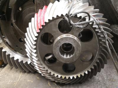 China DP1.8 36T Spiral Bevel Gear with AGMA 10-11 Grade and 58-62 HRC Hardness for High-Speed Applications for sale