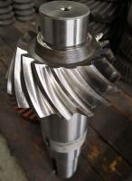 China 4.5M Gleason Type Spiral Bevel Gear with 58-62 HRC Hardness and ISO 6 Grade Precision for Transmission Systems for sale