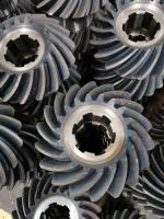 China 20 Teeth Spiral Carburizing Bevel Gears 2.5 Radial Pitch DIN 6 Accuracy Grade 60mm Bore for sale