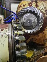 China Customized Spiral Bevel Gear Set 18CrNiMo7 Steel Gleason Type Gear Grinding ISO 6 for sale