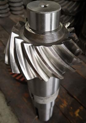 China Grinding Spiral Bevel Gear Power Skiving Helix Angle 35° ISO 6 Grade for Precision Machining for sale