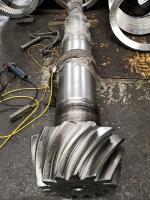 China Klingelnberg Grinding Spiral Bevel Gear Shaft 10.9362 Module 21T ISO 6 for sale