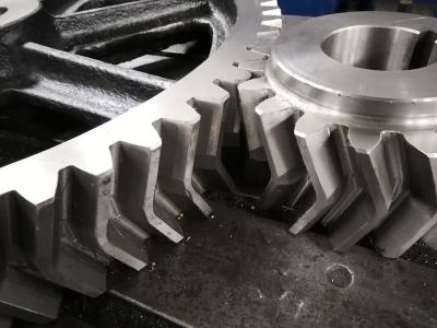 China 42CrMo Steel Herringbone Gear Set with 52 Teeth and 230-260 HB Hardness for Heavy Industrial Applications for sale