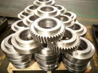 China External Helical Cut Gears with Internal Spur Gear Involute Splines - Module 4, 22 Teeth, ISO 8-9 Grade Accuracy for sale