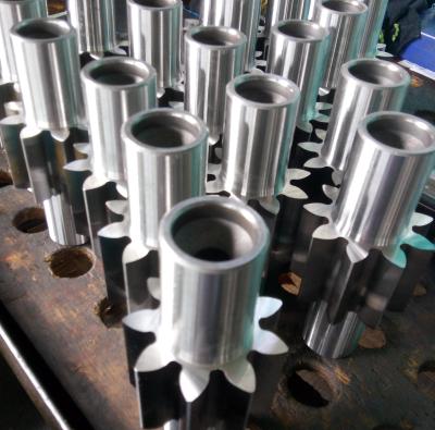China Gleason Spur Drive Transmission Gear Shaft Module 6 21 Teeth ISO 6 Grade for sale