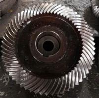 China Custom Spiral Bevel Gear Gleason Profile ISO 6 AGMA 11 Precision 58-62HRC for sale
