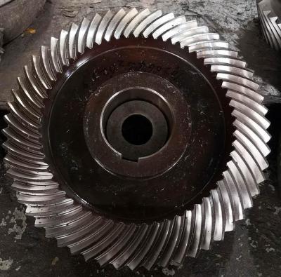 China Custom Spiral Bevel Gear Gleason Profile ISO 6 AGMA 11 Precision 58-62HRC for sale