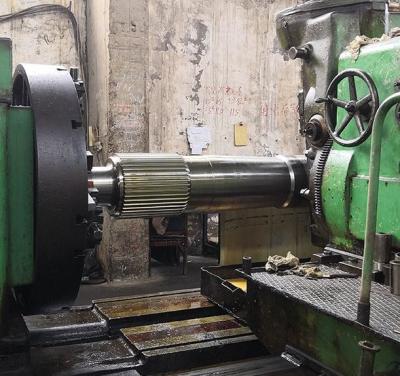 China Spline Gear Shaft Precision Component with Cylindrical TypeFor Transmission Custom Made for sale