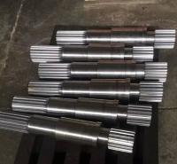 China Custom Spline Gear Shaft Cylindrical Type ISO 6-7 Grade 58-62HRC for Mechanical Transmission for sale