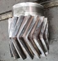 China Customized Herringbone Gears Module 12 Gear Milling Heat Treatment High Power Transmission for sale
