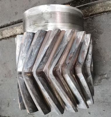 China Customized Herringbone Gears Module 12 Gear Milling Heat Treatment High Power Transmission for sale