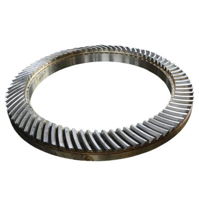China Gleason Spiral Bevel Gears Precision Gear Milling and Teeth Grinding ISO 6 AGMA 11 for sale