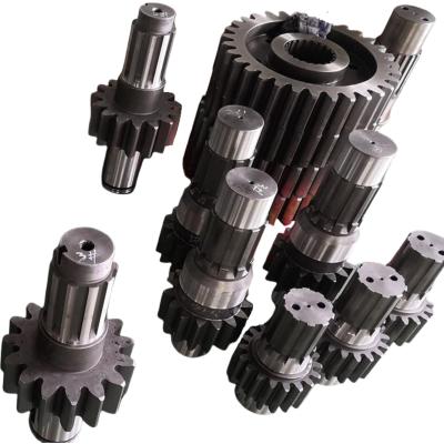 China Customized ISO 6 Grade AISI 4340 Transmission Gear Shaft with Gear Grinding 58-62HRC for sale