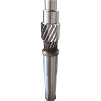 China Gleason Gear Profile Transmission Gear Shaft ISO 6 Grade 58-62HRC Customizable for sale