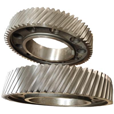 China Transmission Helical Gear Customizable Number of Teeth Wide Range for sale