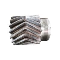 China Custom Herringbone Gear Module 12 High Strength Alloy Steel Cylindrical Gear for Heavy Duty Transmission for sale