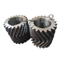 China Custom Cylindrical Herringbone Gears Module 12 ISO 8-9 Precision for Automotive Transmissions for sale