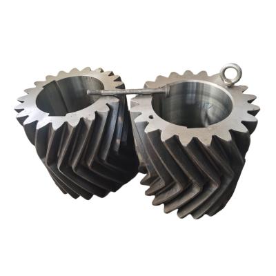 China Custom Cylindrical Herringbone Gears Module 12 ISO 8-9 Precision for Automotive Transmissions for sale
