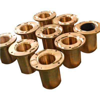 China ZCuSn7Pb7Zn4 Bronze Spiral Oil Tank Slagging Equipment with Custom Copper Casing Friction Plate for sale