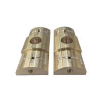 China ZCuPb15Sn8 Anti-Oxidation Graphite Bronze Linear Sliding Guide Plate - Size 50 Custom Bushing for sale