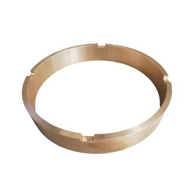 China Custom Brass Self-Lubricating Mining Flange Sleeve Bearing Control Arm Bushings - Class 4 Grade Bronze for sale