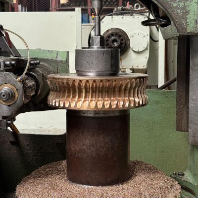 China Custom Worm Shaft and Worm Gear Set 58-62HRC Surface Hardness for Heavy Duty Transmission for sale