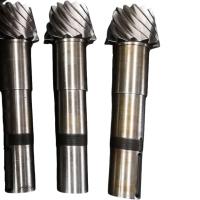 China 58-62HRC Surface Hardness Transmission Gear Shaft for Custom Gear Grinding ISO 6 Grade for sale
