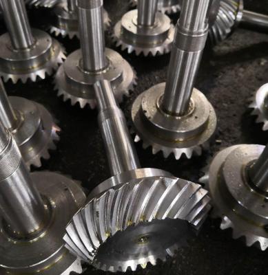 China Customizable 58-62 HRC Transmission Gear Shaft for Continuous Operation Equipment for sale