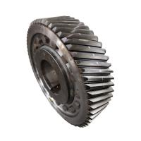 China Heat Treated Single Helical Gear 58-62 HRC Forged Alloy Steel Precision Transmission for Heavy Duty Industrial Applications for sale