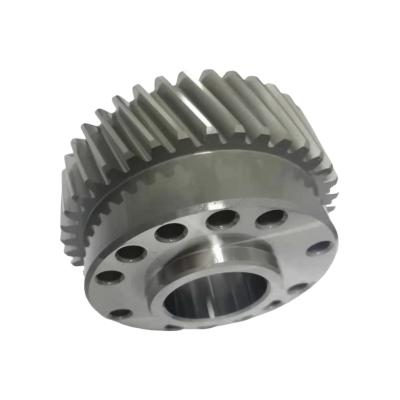 China Optimized Axial Force Distribution Single Helical Gear for Energy-saving Metallurgical Rolling Mill Transmission for sale