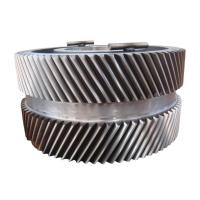 China Custom Steel Double Helical Gear 26 Teeth 20° Pressure Angle for Industrial Power Transmission for sale